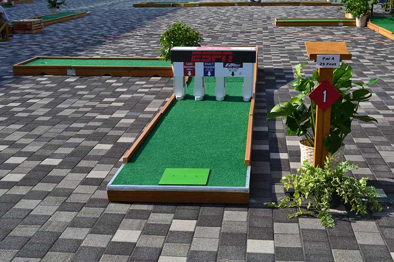 Toll Booth | Mini Golf Obstacle for 9 Hole Mini Golf Rentals