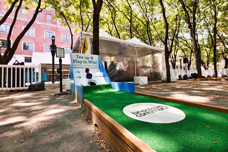 Customizable Turf Logo Rentals - Branding Options