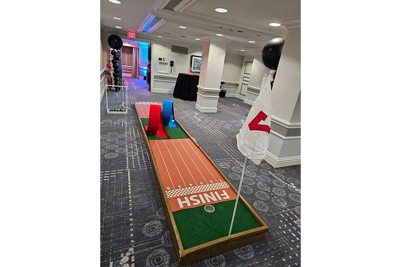 Customizable Turf Logo Rentals - Branding Options